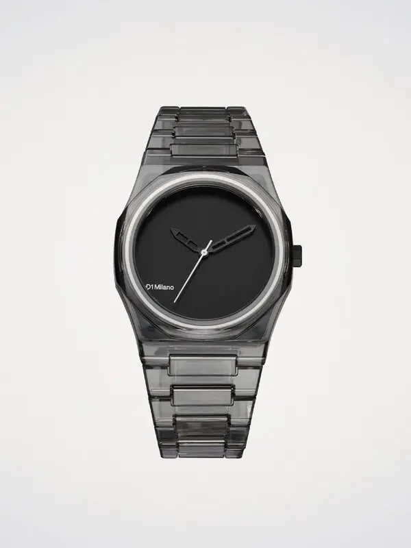 D1 MILANO Transparent Polycarbonate Watch