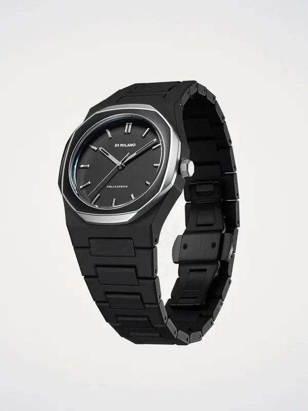 D1 MILANO Polycarbonate Watch With Stainless Steel Case