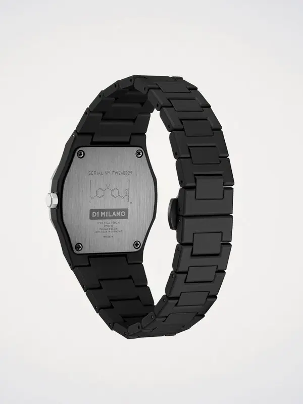 D1 MILANO Polycarbonate Watch With Stainless Steel Case