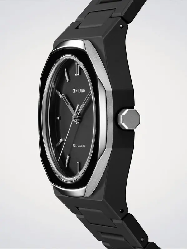 D1 MILANO Polycarbonate Watch With Stainless Steel Case