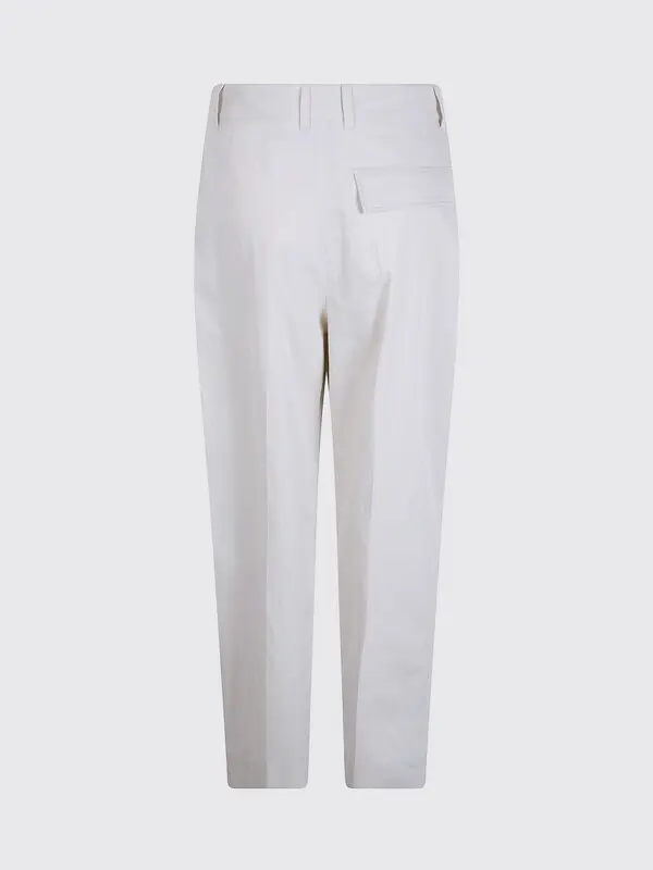 Studio Nicholson Pleated Wide-leg Trousers - White