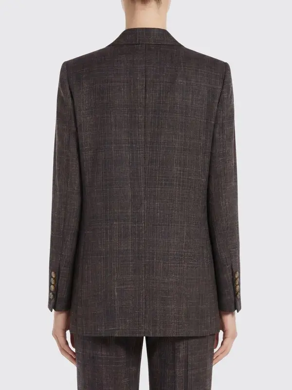 BLAZÉ MILANO Virgin Wool And Silk Double-breasted Blazer