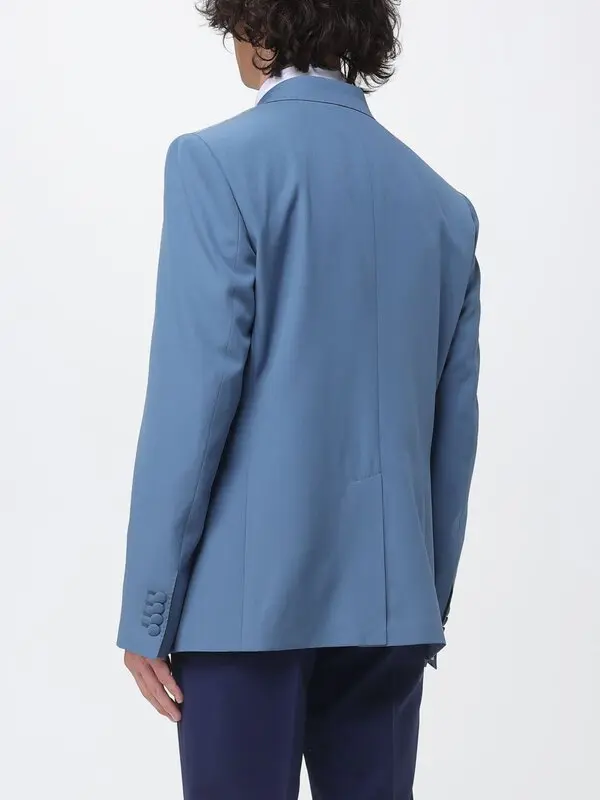 Dolce & Gabbana Double Breasted Virgin Wool Blazer