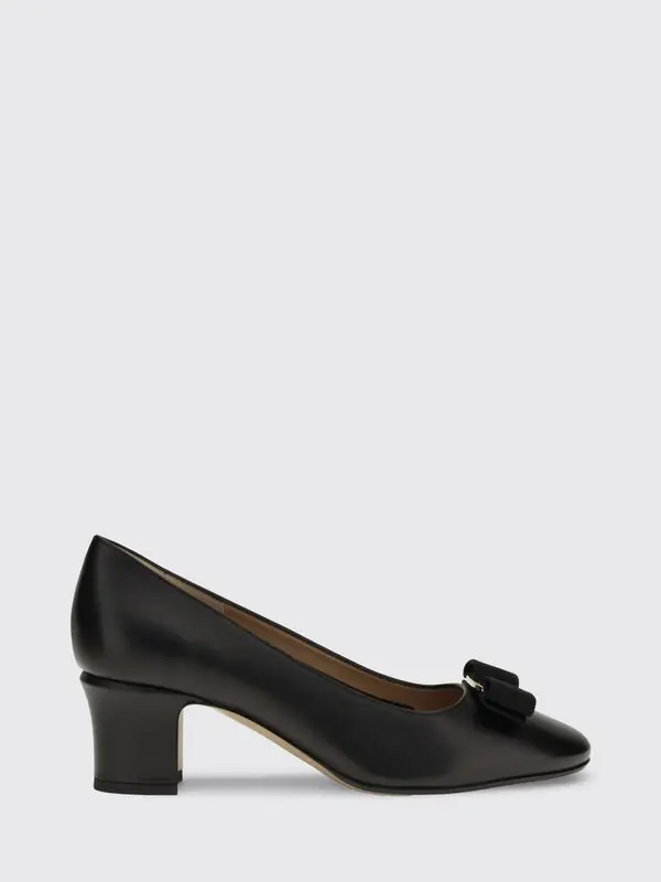 FERRAGAMO Vara Bow Leather Pumps