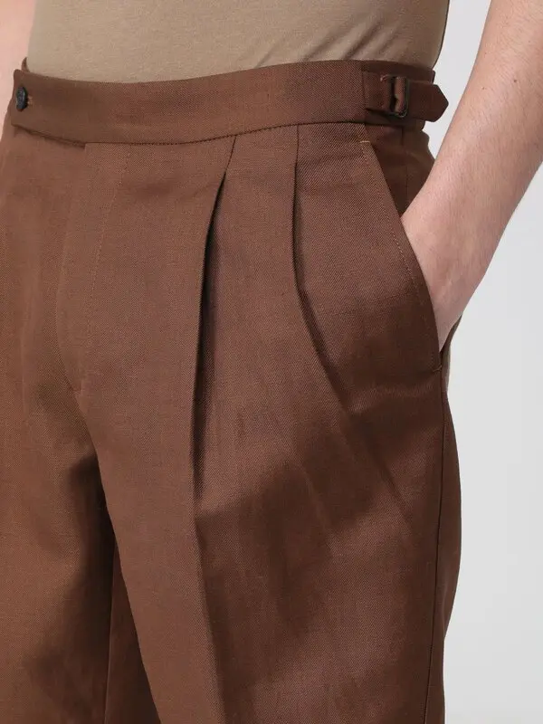 Incotex Cotton Tailored Shorts - Brown