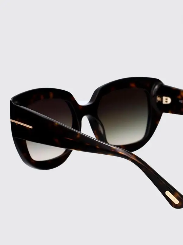 TOM FORD Cat Eye Sunglasses - Brown