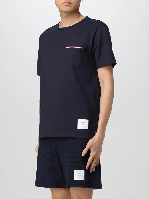Thom Browne T-shirt Colour - Navy