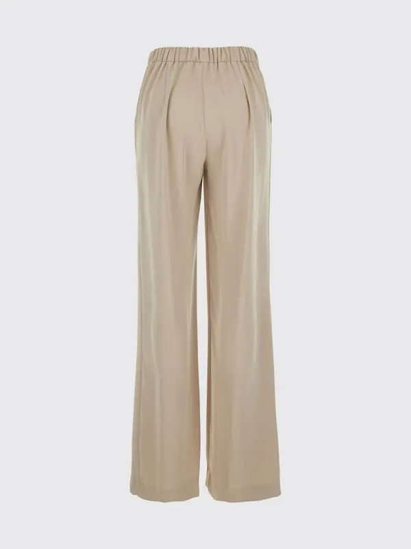 PAROSH Mid-rise Straight-leg Cady Pants P.a.r.o.s.h - Beige