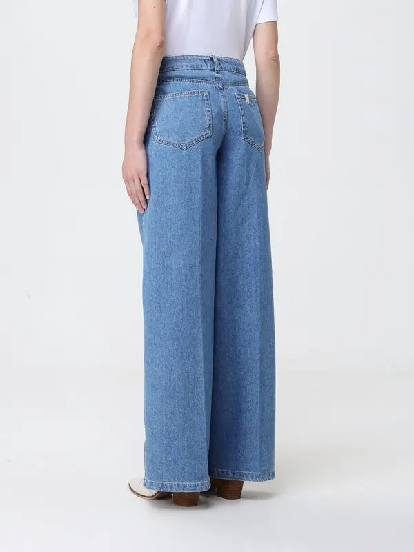 Liu Jo Palazzo Jeans In Denim