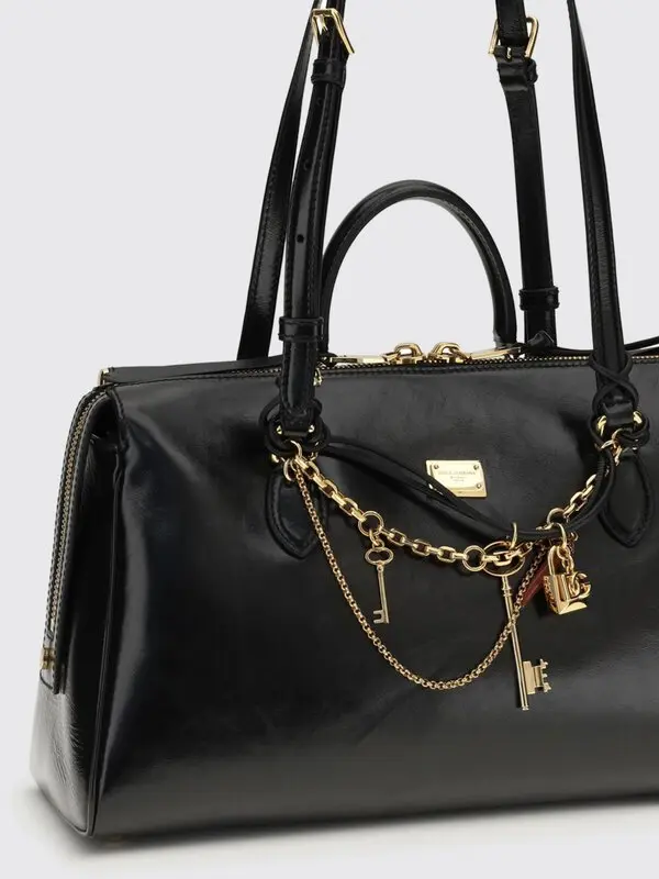 Dolce & Gabbana Vittoria Leather Shoulder Bag