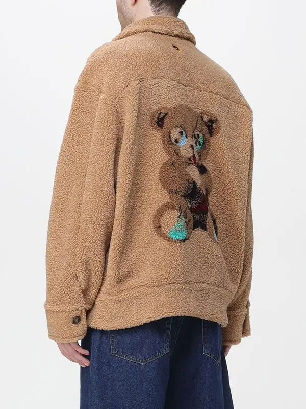 BARROW Teddy Fleece Jacket - Camel