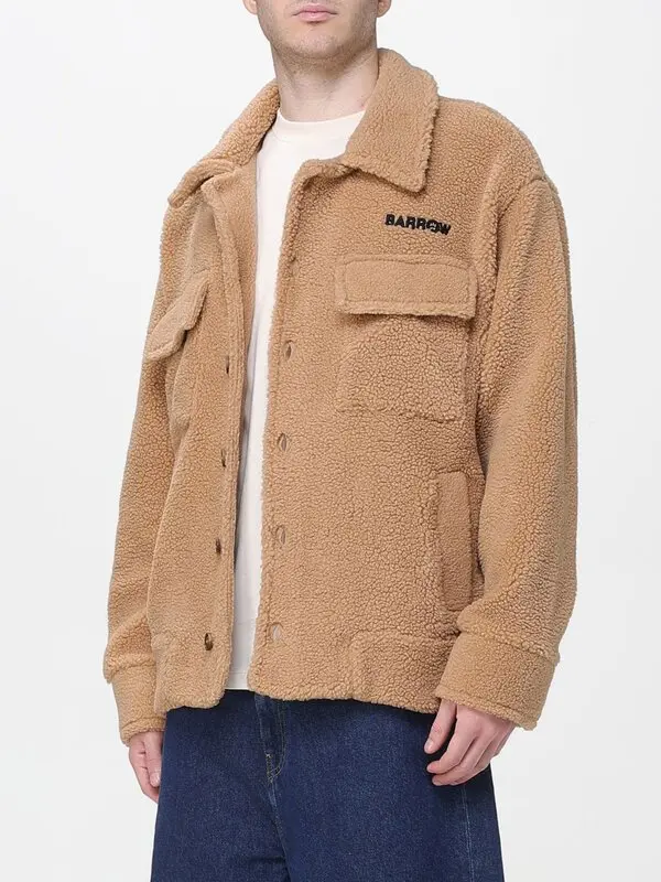 BARROW Teddy Fleece Jacket - Camel
