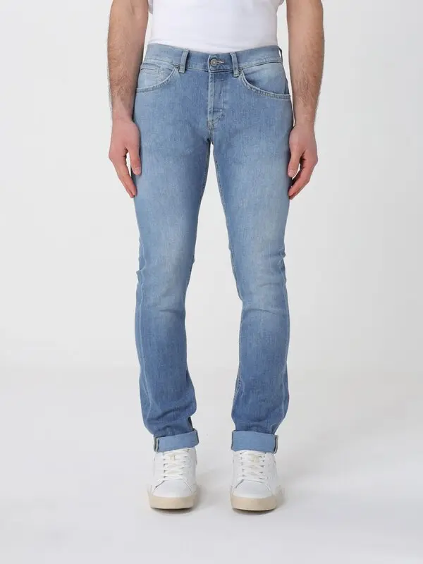 DONDUP Slim Fit Cotton Denim Jeans