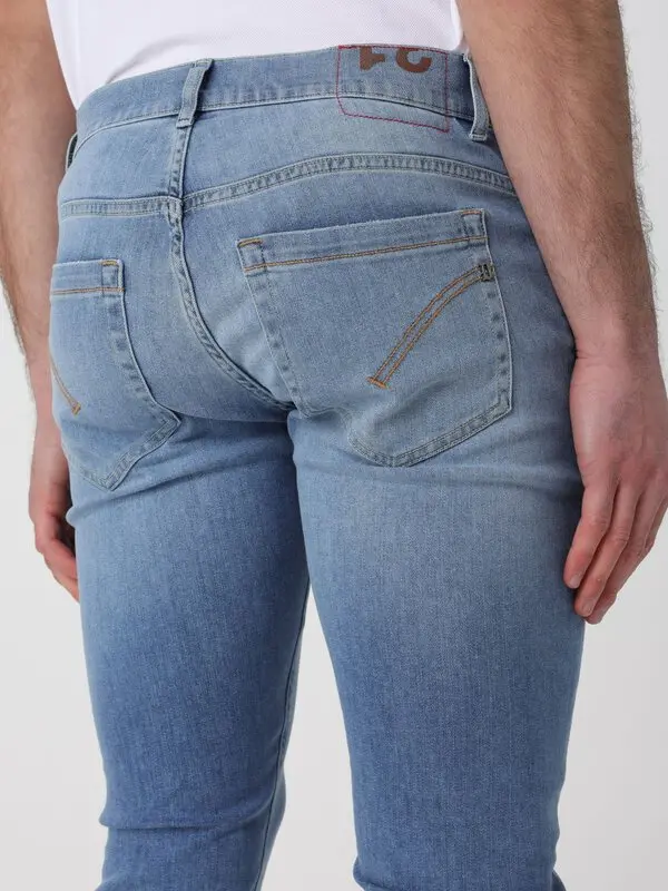 DONDUP Slim Fit Cotton Denim Jeans