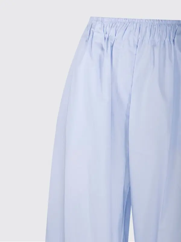 THELATEST Wide Leg Stretch Cotton Trousers