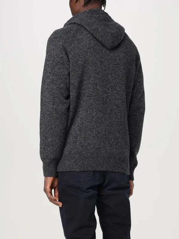 XC Zip-up Hooded Knit - Charcoal