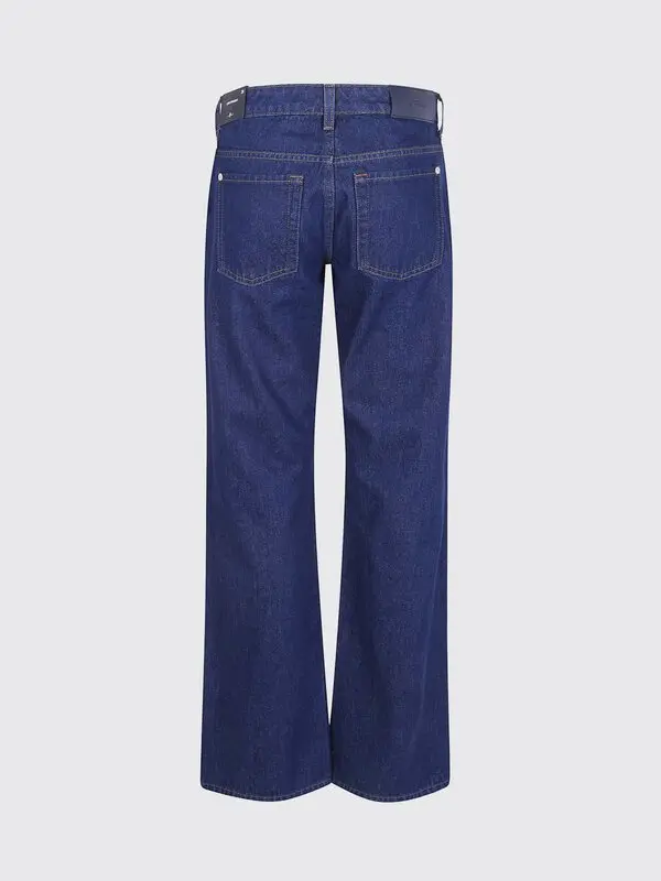7 For All Mankind Low Straight Denim Jeans