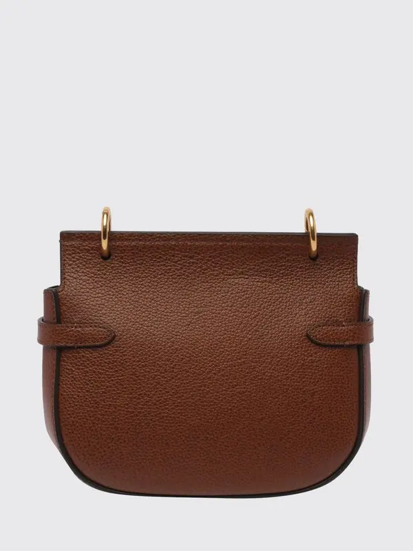 Mulberry Amberley Small Crossbody Bag In Leather With Rider's Lock Closure - Brown