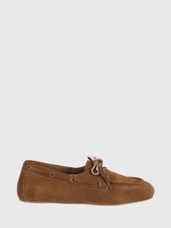 3JUIN Suede Boat Loafers