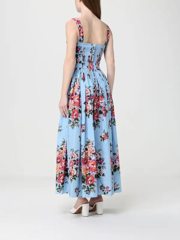 Dolce & Gabbana Printed Cotton Midi Dress