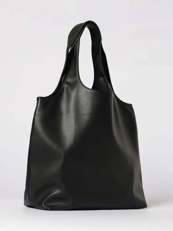 A.p.c. Ninon Large Recycled Synthetic Leather Shoulder Bag With Printed Logo
