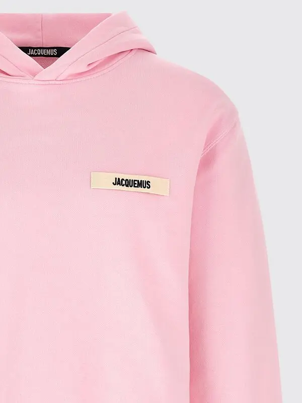 Jacquemus Cotton Hoodie - Pink