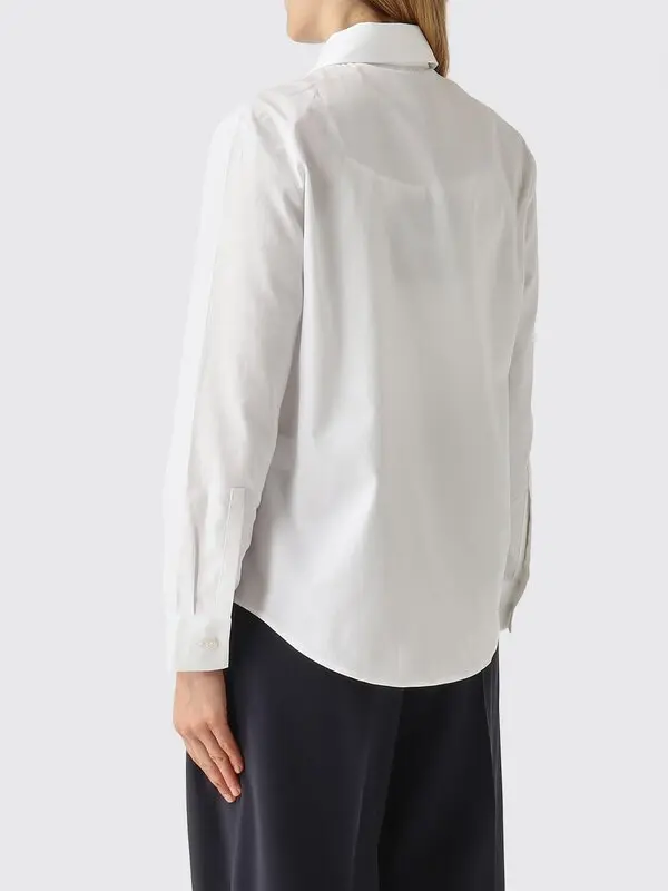 Max Mara Cotton Poplin Shirt - White