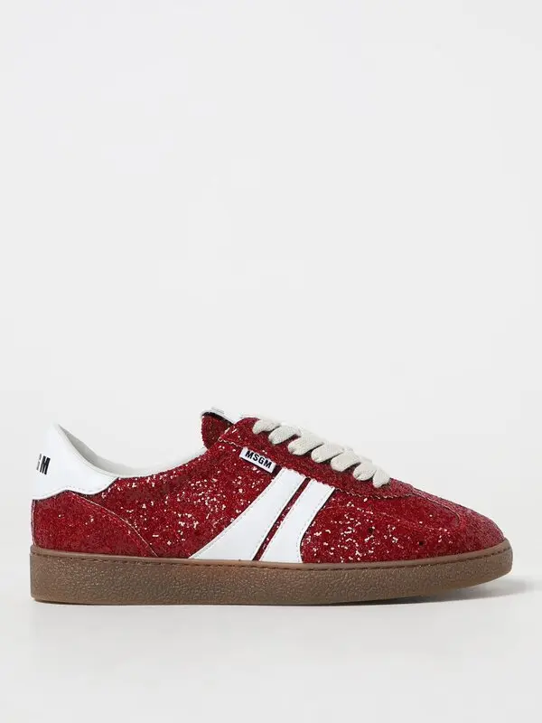 MSGM Trainers Colour - Red