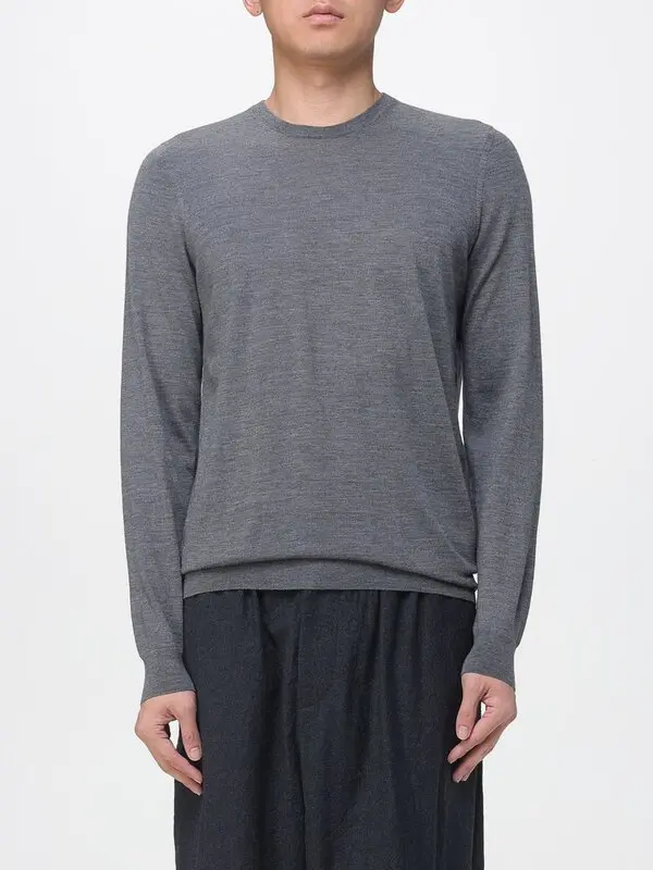 DRUMOHR Fine Knit Crewneck Jumper - Grey