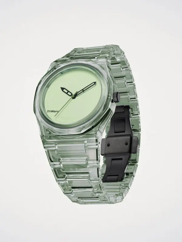 D1 MILANO Transparent Case Watch