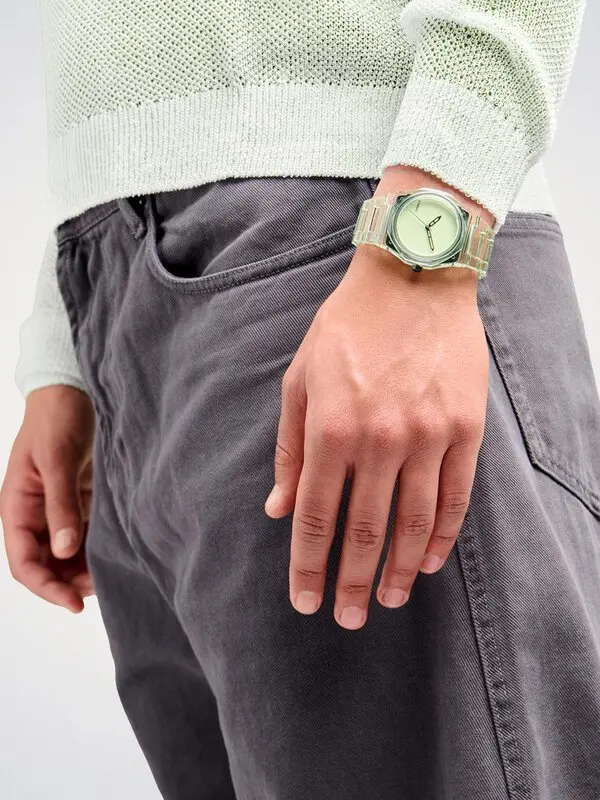 D1 MILANO Transparent Case Watch