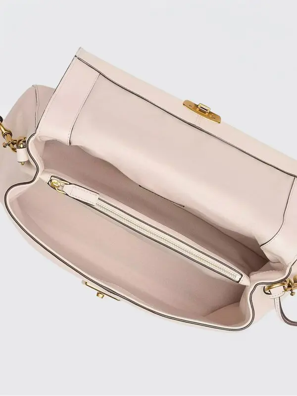 Marc Jacobs The Cristina Shoulder Bag In Lamb Leather - Ivory