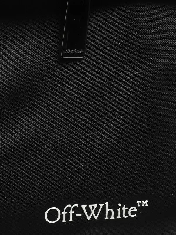 Off-White Nylon Backpack With Arrow Logo