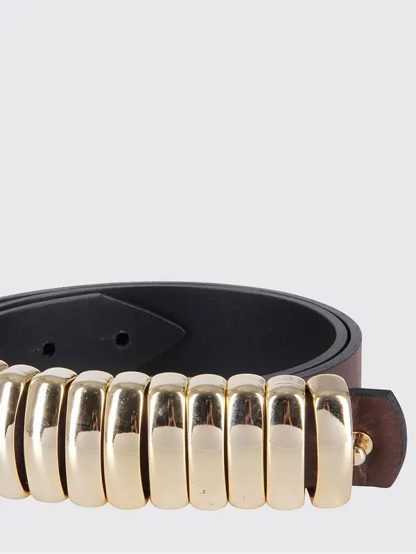 Federica Tosi Adjustable Leather Belt With Pin Buckle