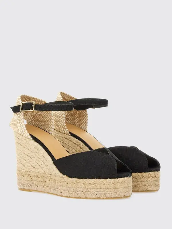 CastaÑer Espadrille Colour - Black
