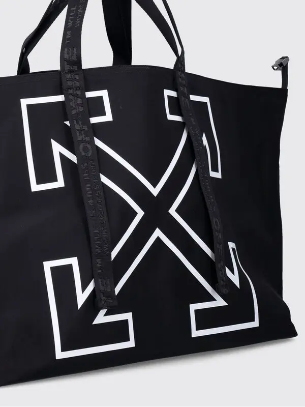 Off-White Arrow Polyester Tote Bag