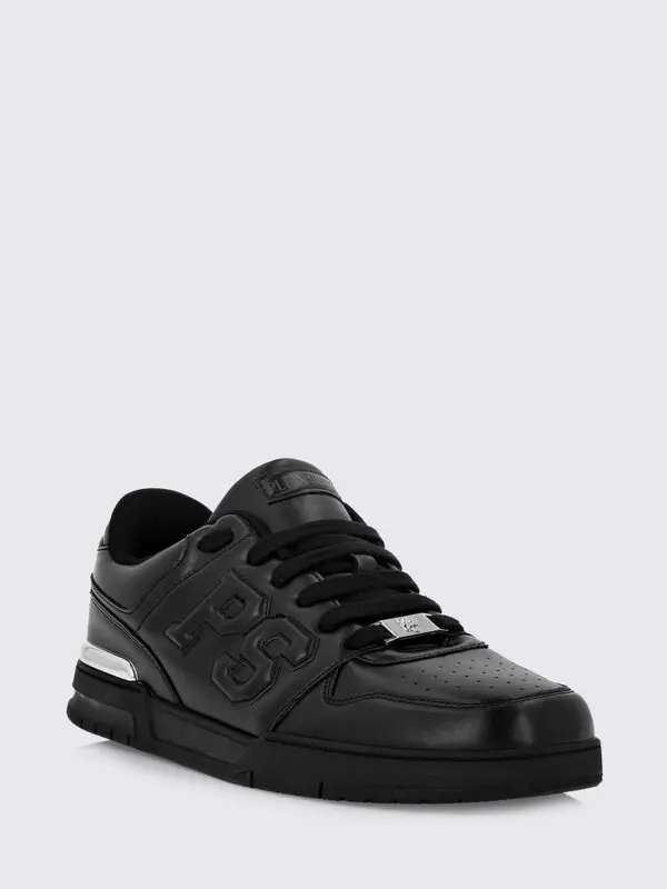 PLEIN SPORT Andrika Leather Sneakers - Black