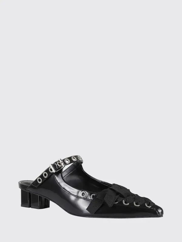 GANNI Oleatex Eyelet Mules