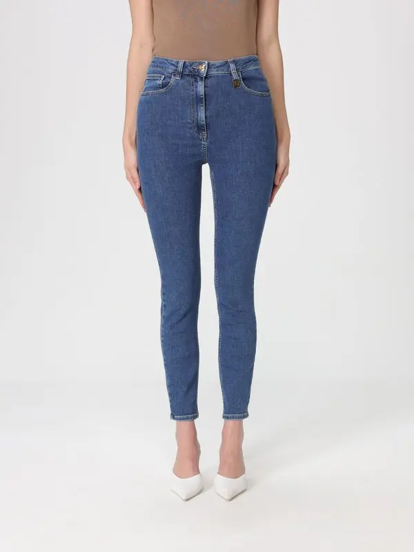 Elisabetta Franchi Slim Fit Denim Jeans - Blue