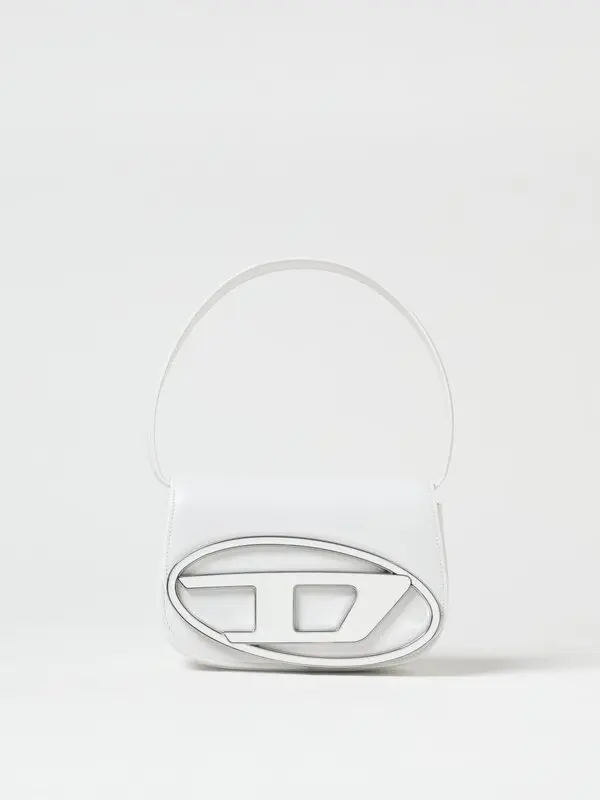 DIESEL® Mini Bag With Metal Detail - White