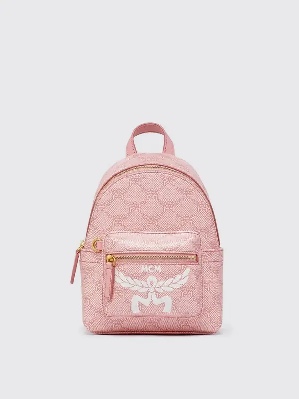 Mcm Monogrammed Backpack