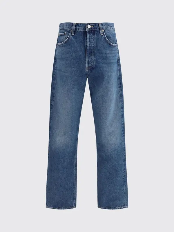 AGOLDE Cotton Straight Jeans - Denim
