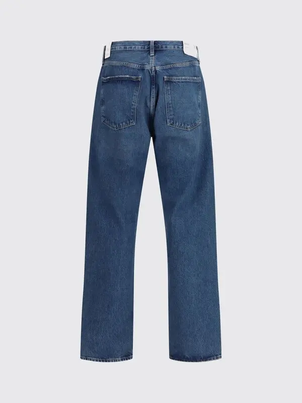 AGOLDE Cotton Straight Jeans - Denim