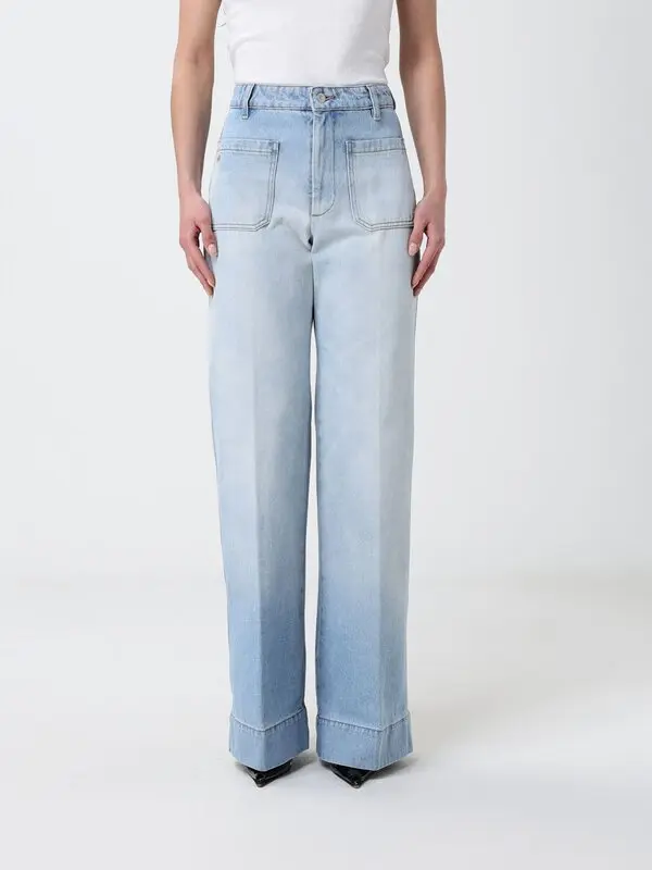 Victoria Beckham Palazzo Denim Jeans