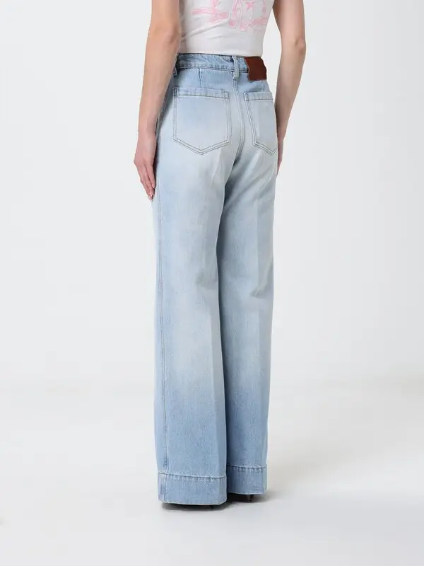 Victoria Beckham Palazzo Denim Jeans