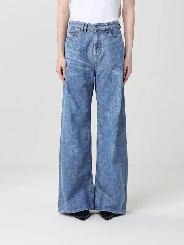 DIESEL® D-sire Palazzo Jeans In Denim