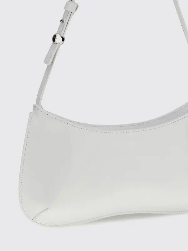 Jacquemus Le Bisou Brushed Leather Bag - White