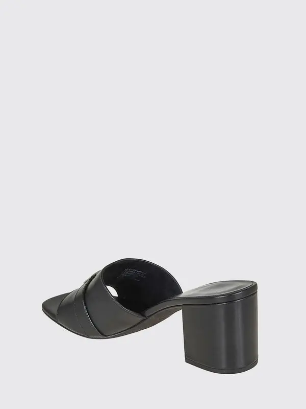 Tory Burch Leelee Leather Mules - Black