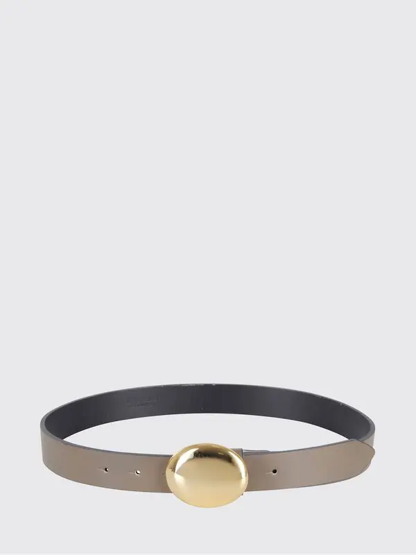 Federica Tosi Mindy Smooth Leather Belt With Pin-buckle Fastening - Black