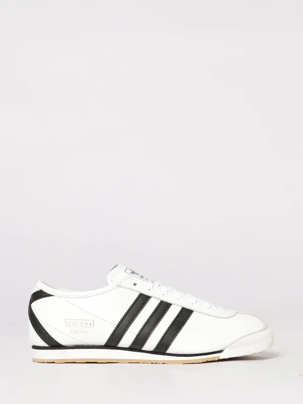 ADIDAS ORIGINALS Italia 70s Leather Lace-up Sneakers - White
